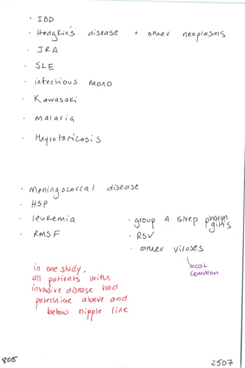 805. Key causes of prolonged fever of unknown origin (> 14 days) // Ddx ...