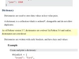 Python Dictionaries Session 13 Pdf Connect 4 Techs