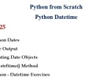 Python Datetime Session 25 Pdf Connect 4 Techs