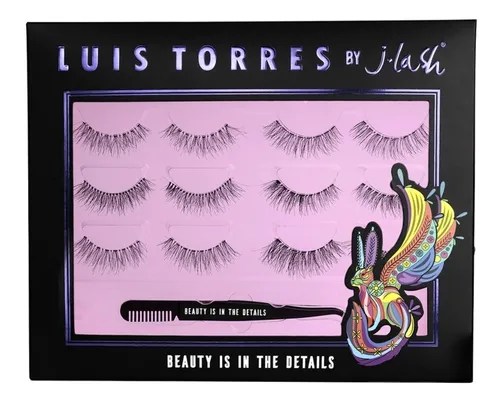 Set 6 pares pestañas Luis Torres - JLASH - Encanto Mío