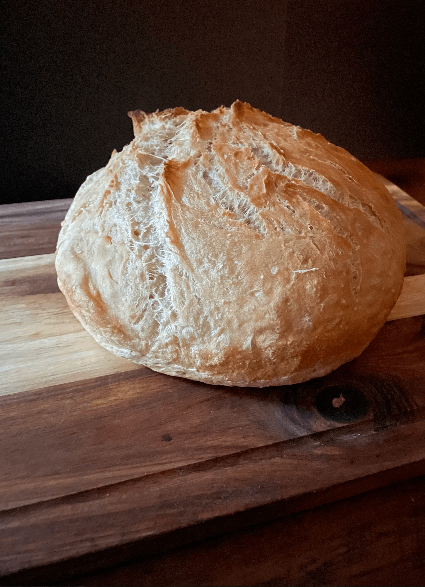 Overnight No Knead Artisan Bread - Enchanted Flavors