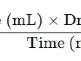 Iv Drip Rate Calculator My Endo Consult