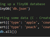 Basics Of Databases Using Python And Tinydb Enetget