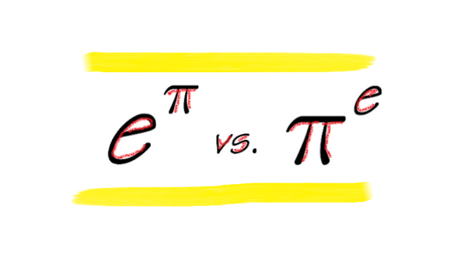 A Matemática Responde: quem é maior, e^pi ou pi^e?