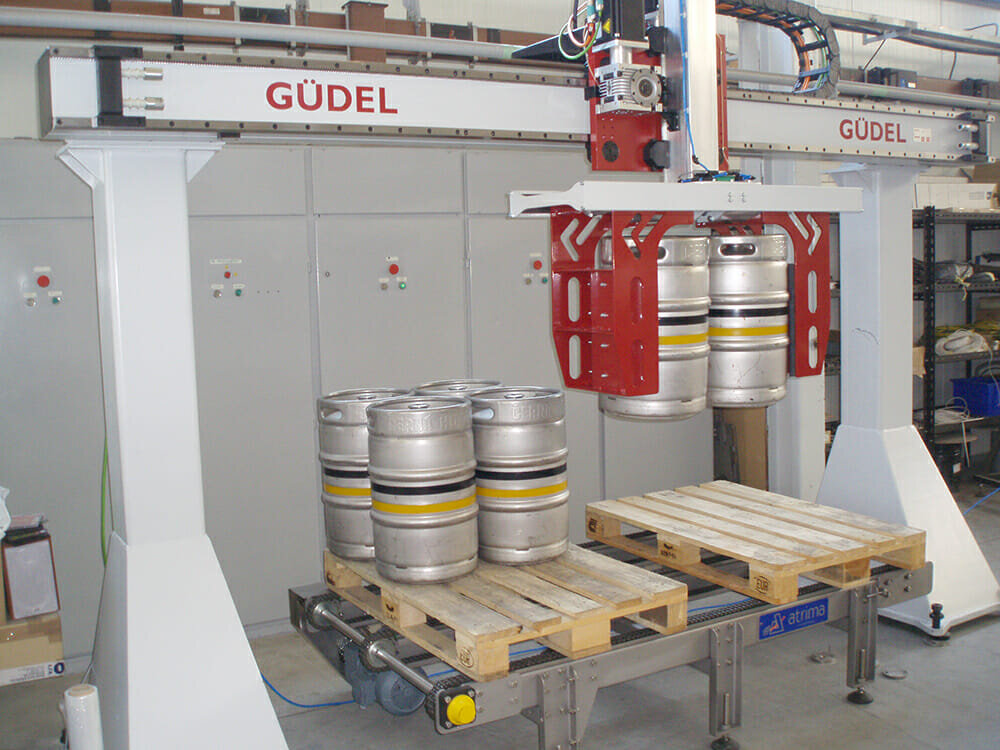 Güdel Brew Up Dual Gantry Robot Solution – Automation Update