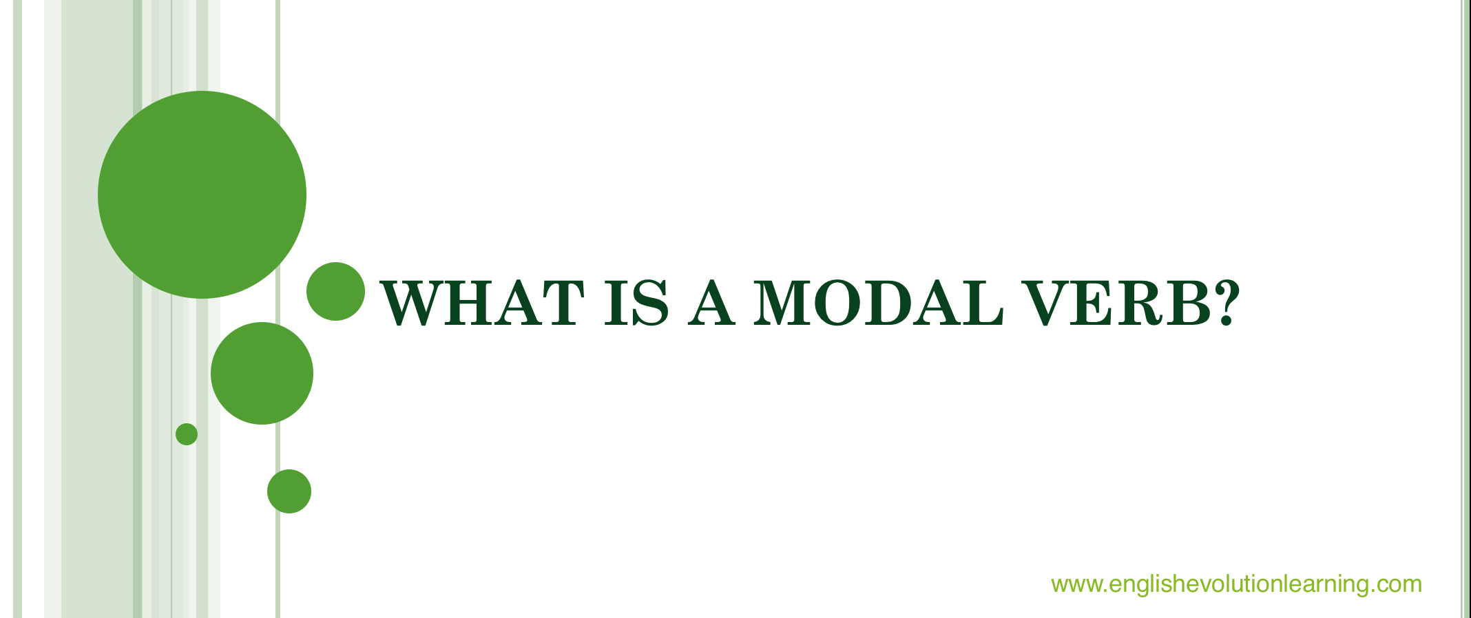 A1. Modal Verbs: Can & Could - English Evolution