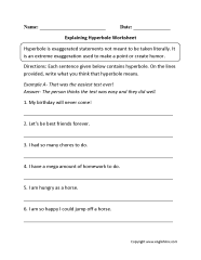 Figurative Language Practice Worksheet Figurative Language Worksheets Figurative Language Practice Worksheet Figurative Language Worksheets