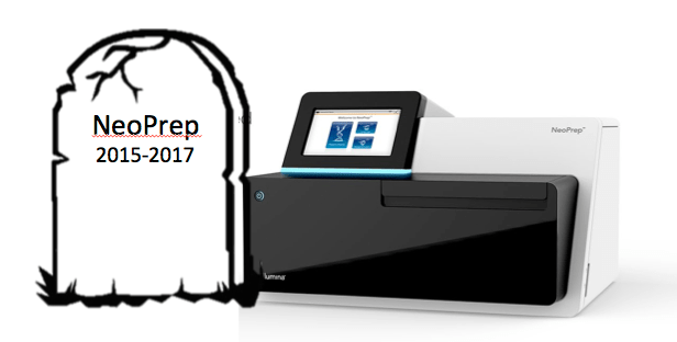 NeoPrep is dead....what does this mean for Illumina - Enseqlopedia