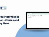 Fix Javascript Void 0 Error Complete Troubleshooting Guide
