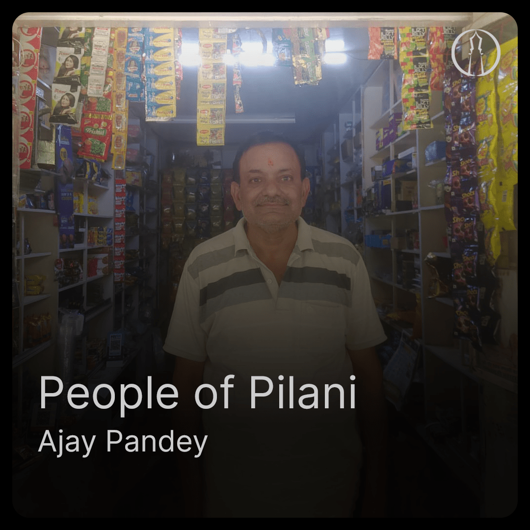 People of Pilani: Ajay Pandey – The Fine Print