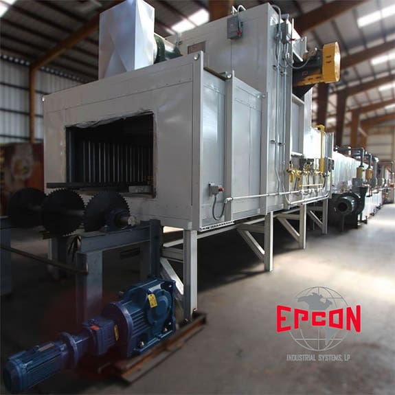 Internal Pipe Coating System with Paint Stations | Epcon Case Study