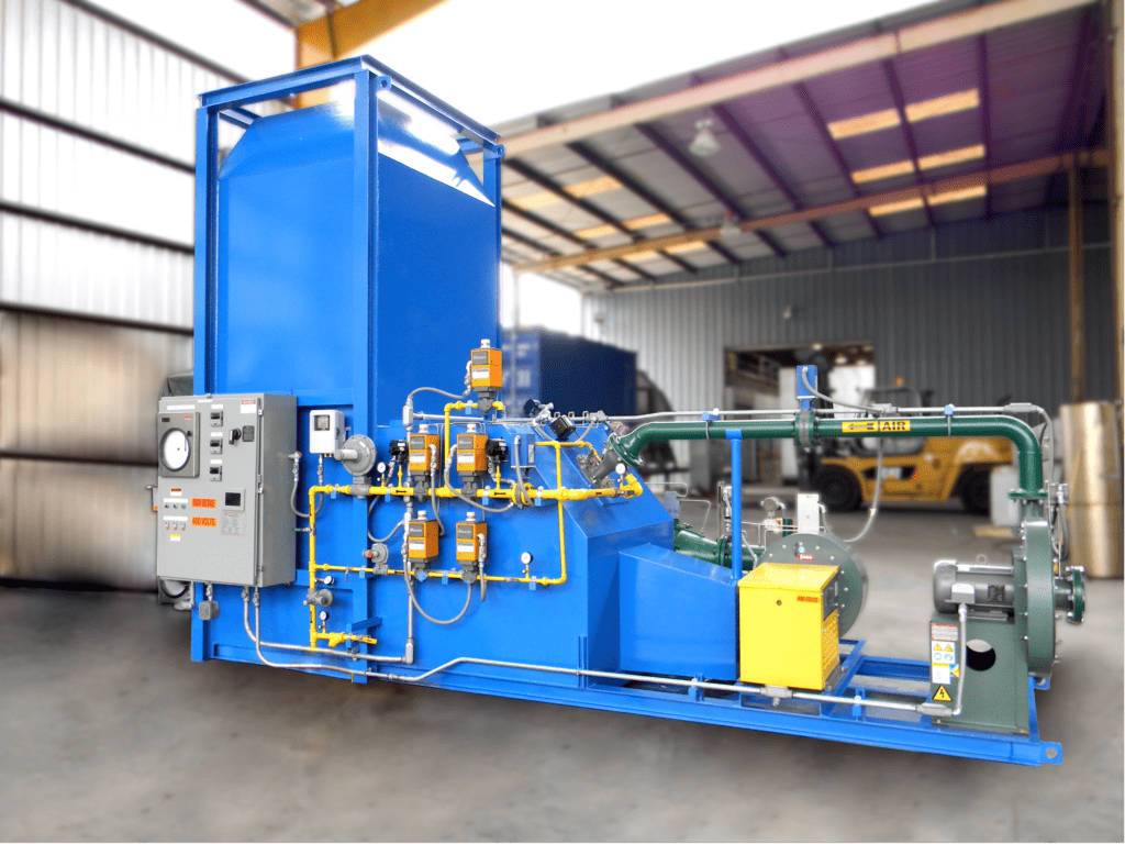 DFTO Multistage Heat Recovery for Resin Application | Epcon Case Study