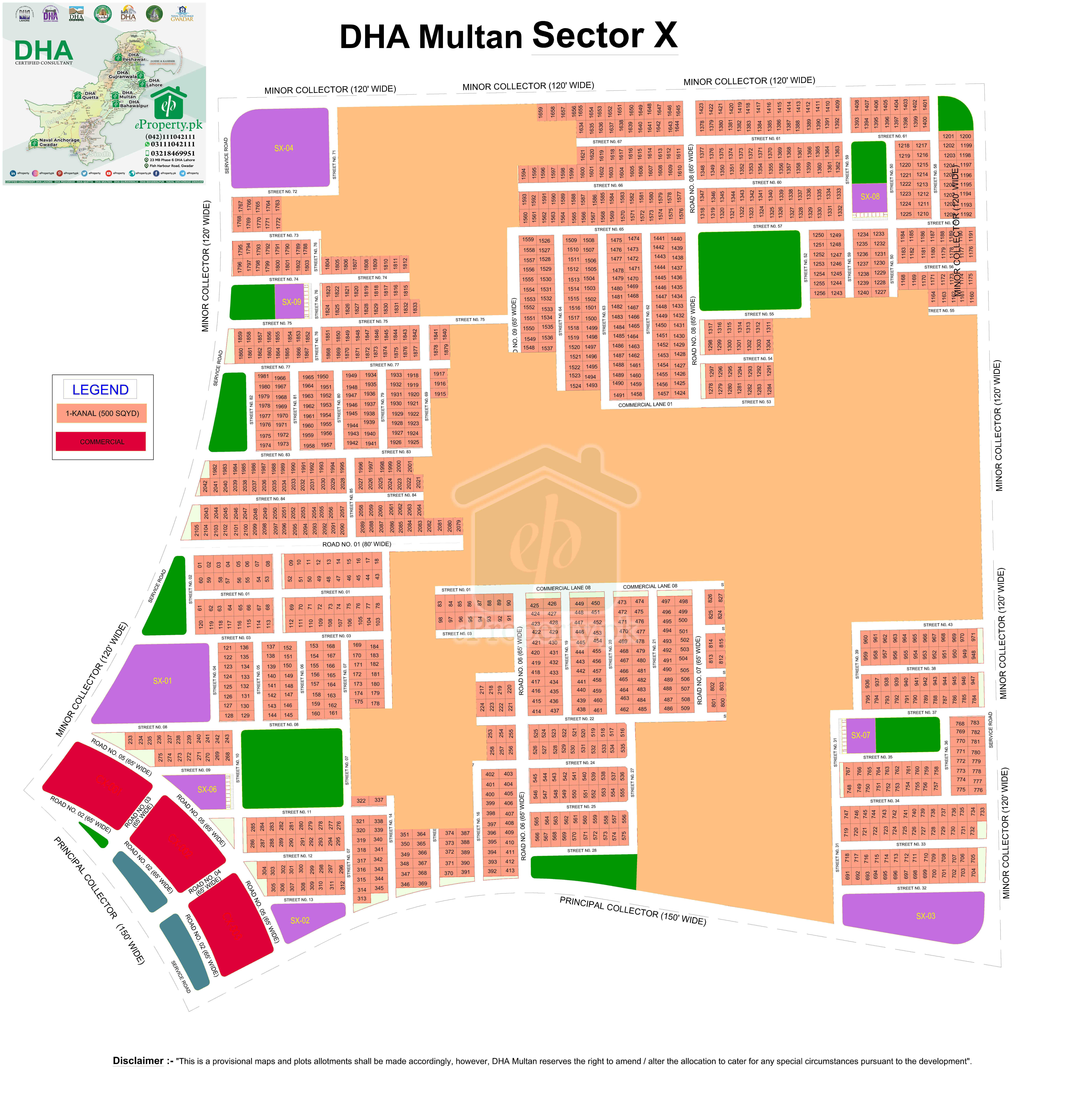 DHA Multan Maps | eProperty®