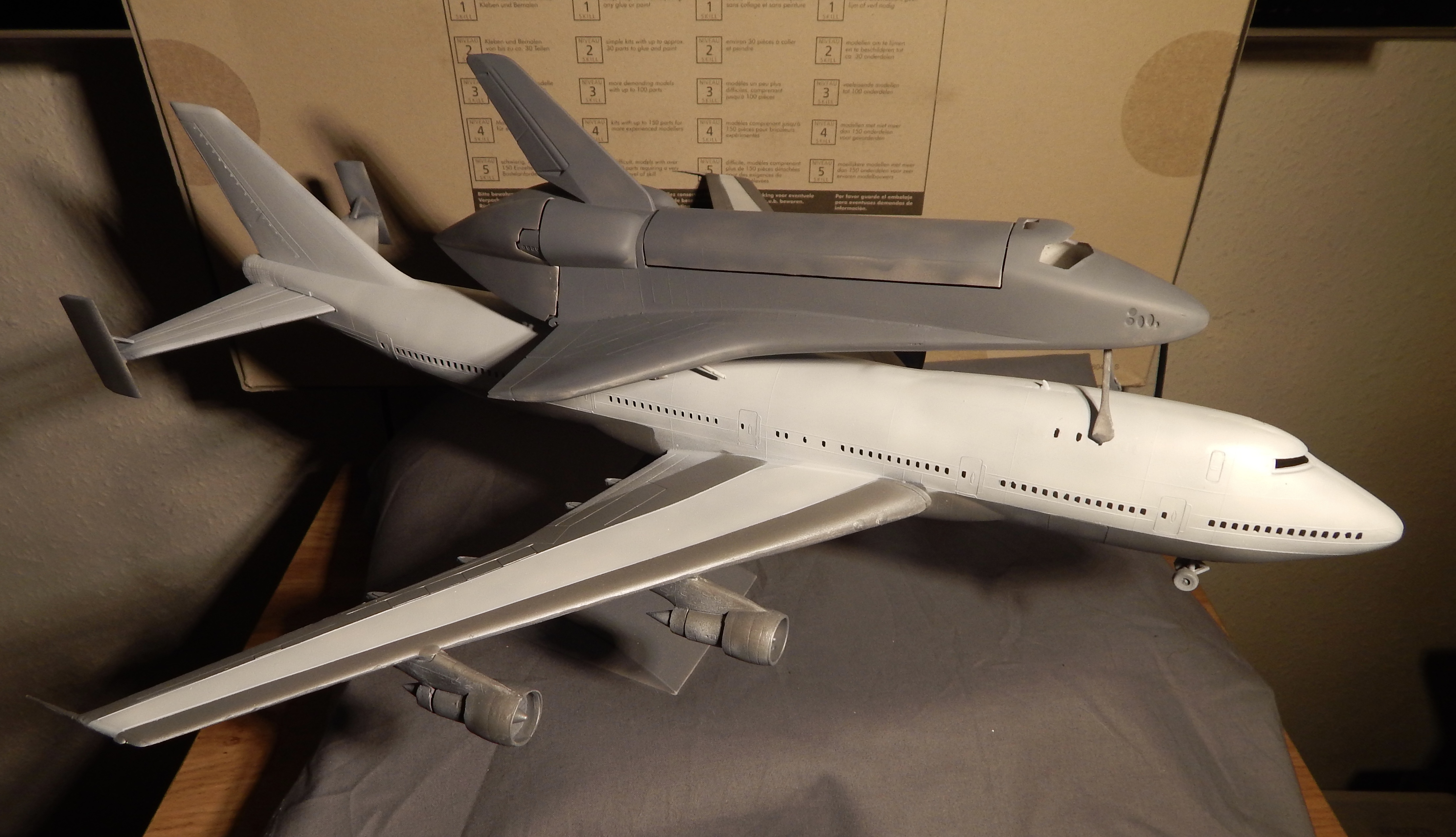 Revell 1:144 747 SCA and Space Shuttle – Steve's Play and Display Website