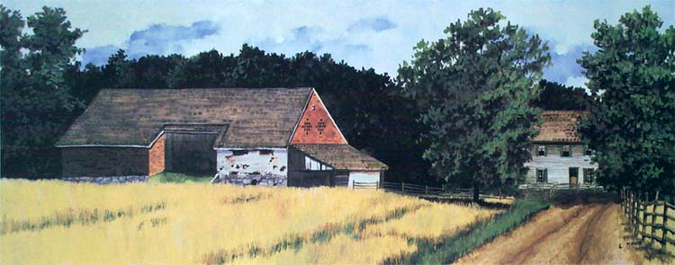 Gettysburg Farm – Eric Mohn Watercolors
