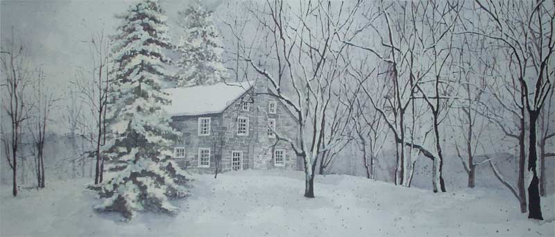 Quiet Winter – Eric Mohn Watercolors