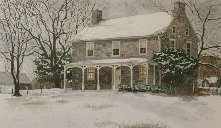 Father’s Farewell – Eric Mohn Watercolors