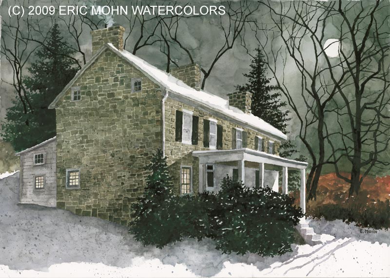 Moonlight – Eric Mohn Watercolors