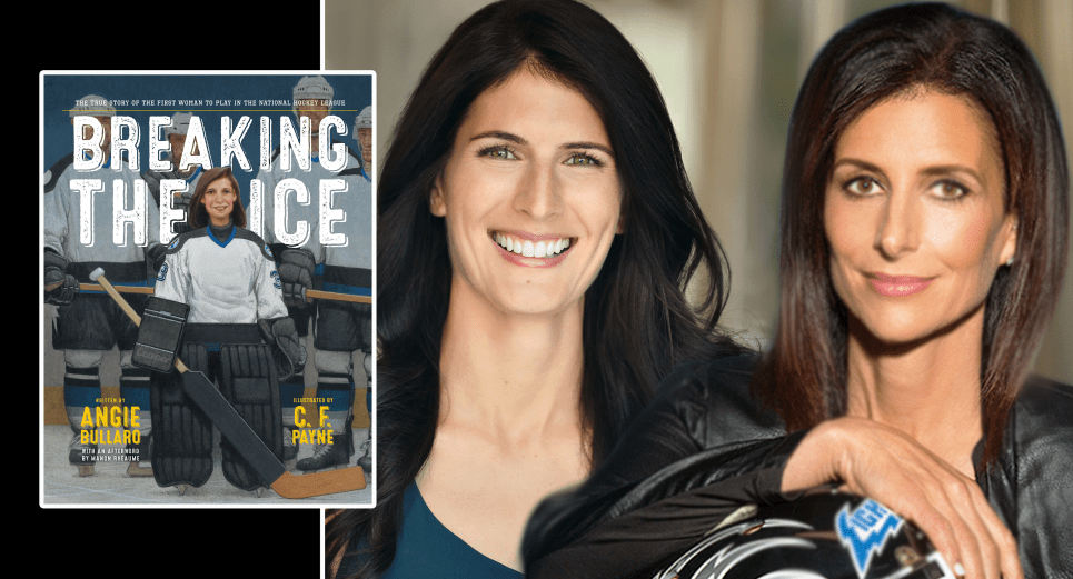 How is a goalie like being an author? + other Qs about BREAKING THE ICE ...