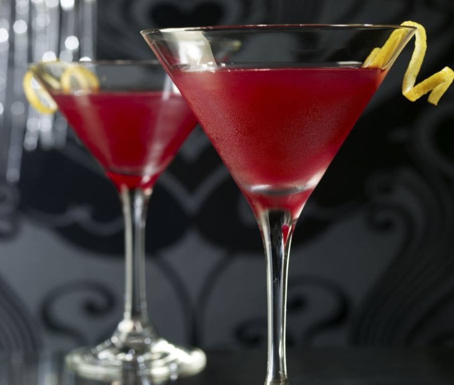 Berry Boozy Martini - Ermhearts