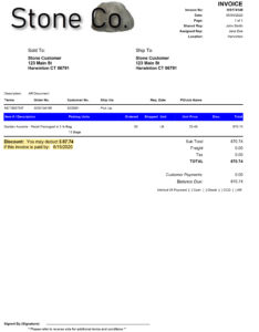 AR Invoice Example - ERP Cloud Blog