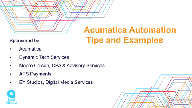 Acumatica Automation Tips and Examples - ERP Cloud Blog