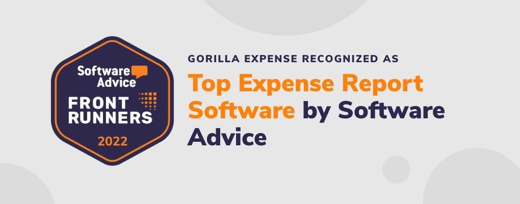 Gorilla Expense Recognized as Top Expense Reporting Software in ...