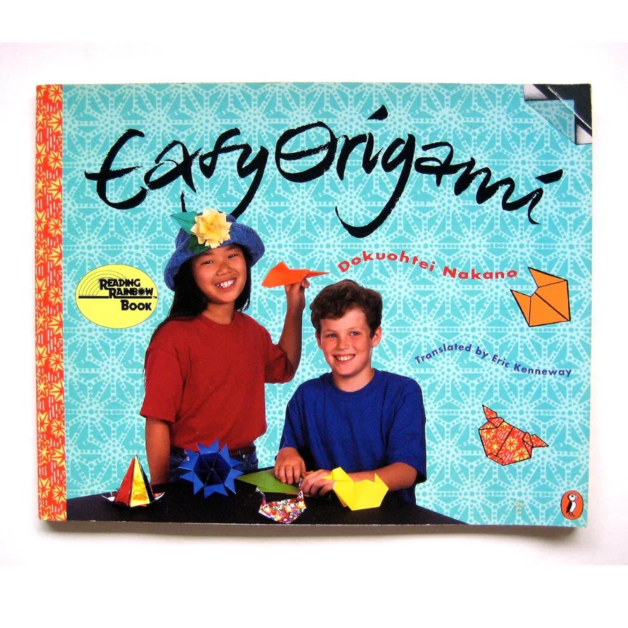 Easy Origami Reading Rainbow Book Escapadewarehouse