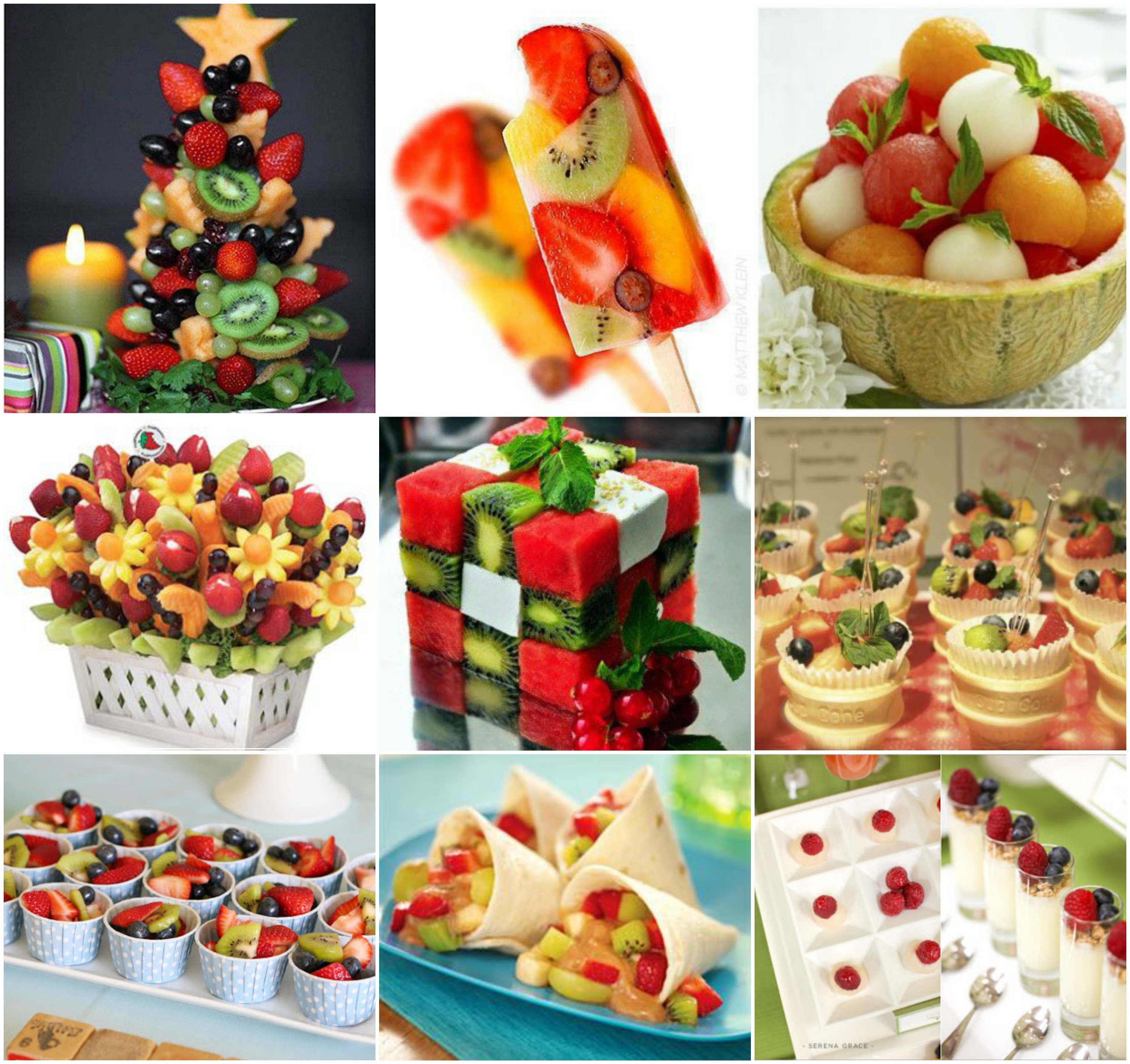 Candy Bar Frutal - Escuela Mundo Pastel