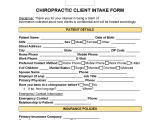 Free Client Intake Forms 35 Pdf Word