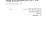 Free Florida Notary Acknowledgment Form Pdf Word
