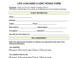 Free Client Intake Forms 35 Pdf Word