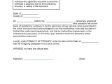 Free Printable Notary Acknowledgement Form Easy Printables For