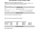 Free Client Intake Forms 35 Pdf Word