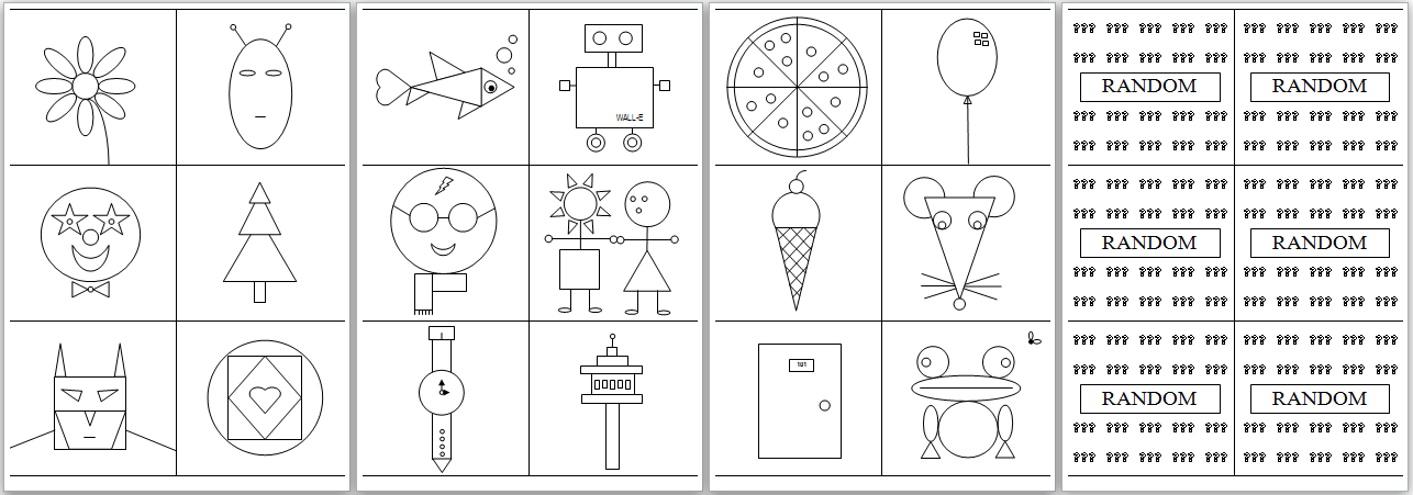 Drawing Challenge with Basic Shapes – Page 6 – esldocs