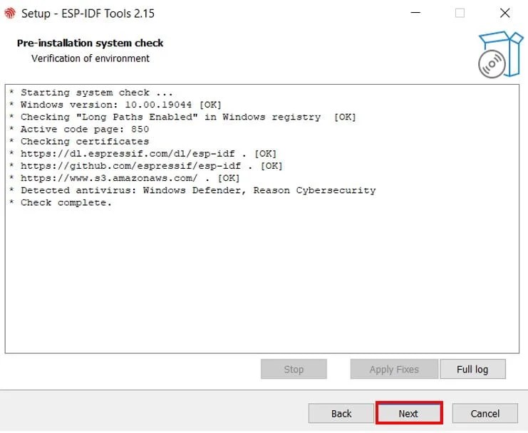 Install ESP32 ESP-IDF on Windows and Integrate with VS code