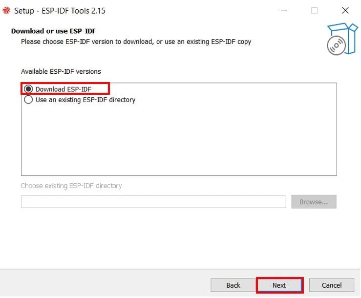 Install ESP32 ESP-IDF on Windows and Integrate with VS code