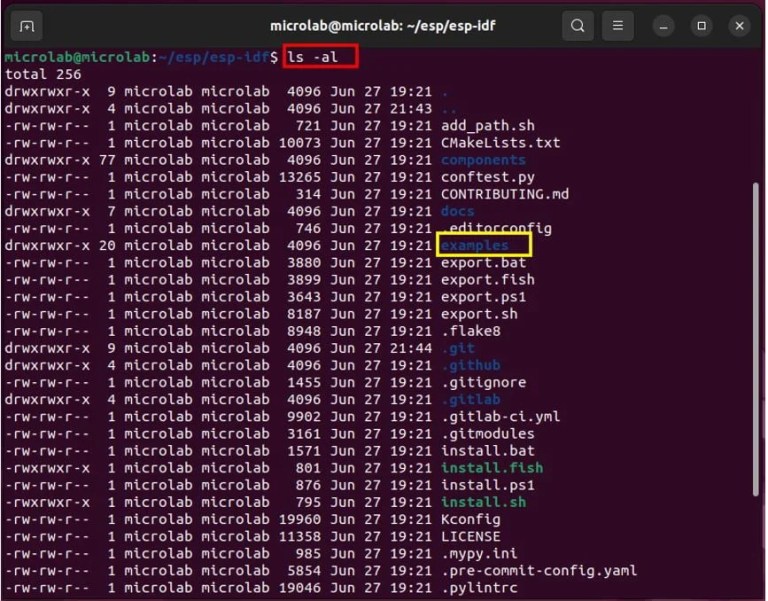 Install ESP32 ESP-IDF on Linux Ubuntu
