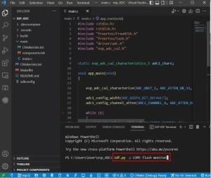 ESP32 ADC with ESP-IDF Measure Analog Inputs