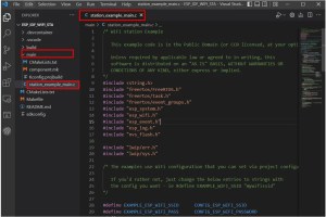 ESP32 ESP-IDF Connect with WiFi - Station Mode Example