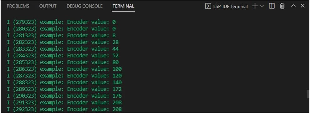 ESP32 Pulse Counter PCNT with ESP-IDF and Rotary Encoder Example