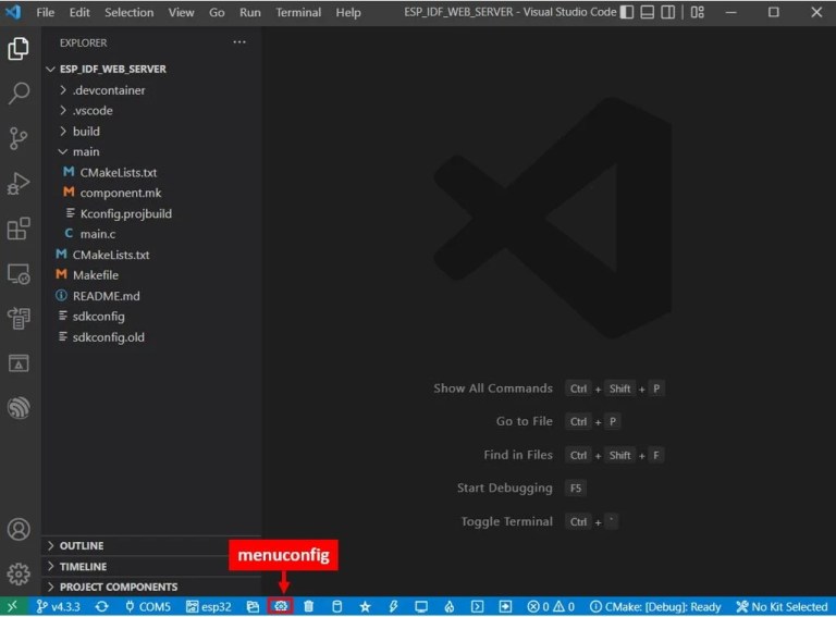 ESP32 ESP-IDF SPIFFS Web Server (SPI Flash File System)