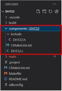 Interface DHT22 with ESP32 using ESP-IDF