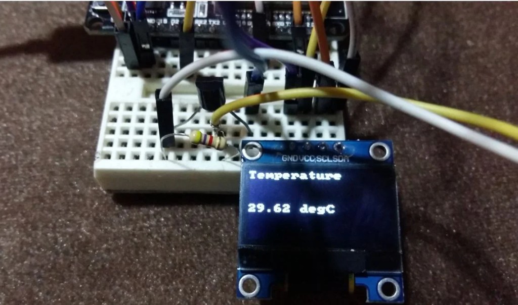 DS18B20 Temperature Sensor with ESP32 ESP-IDF
