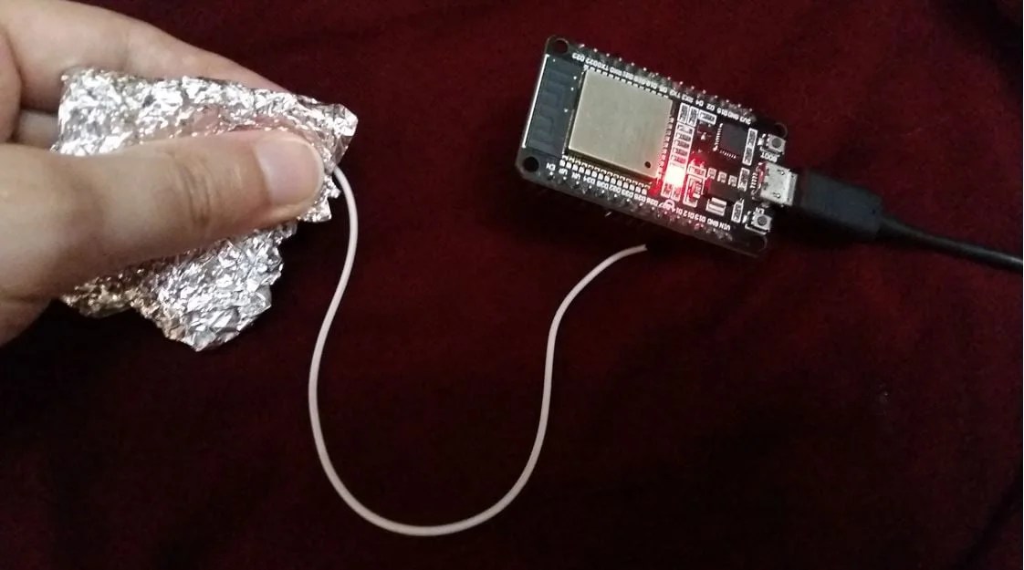 ESP32 Touch Sensor using ESP-IDF