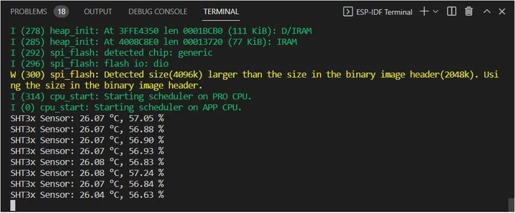Sht31 Temperature And Humidity Sensor With Esp32 Esp Idf
