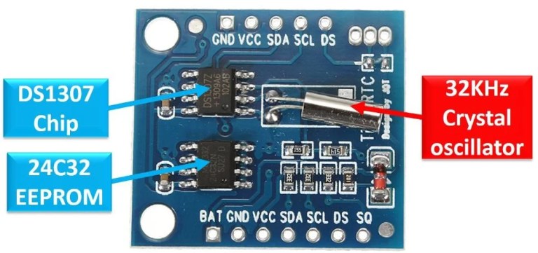 ESP32 ESP-IDF RTC Real Time Clock with DS1307