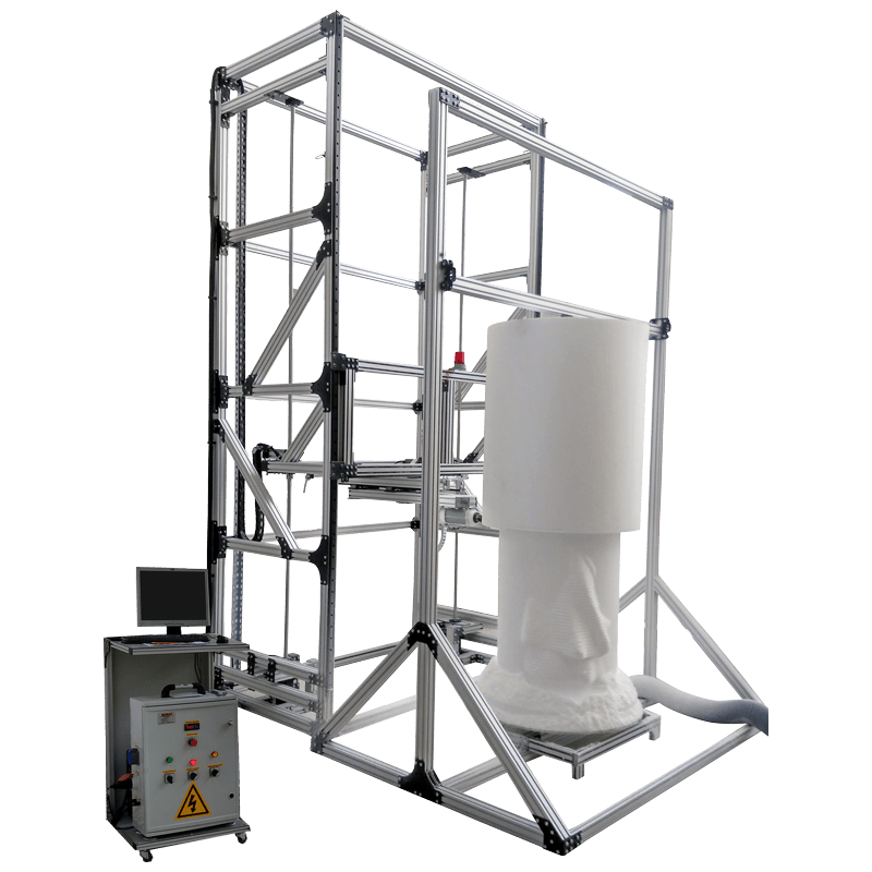 Stro 4D Vertical CNC Styrofoam Cutting Machine - ESP Engineering