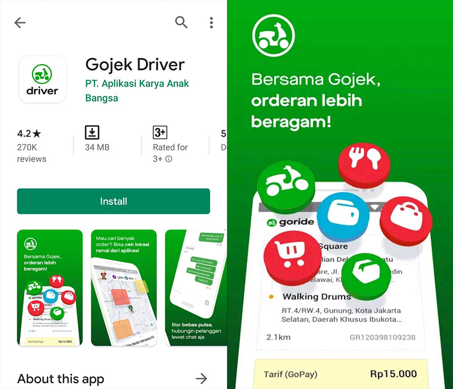 Cara Mengatasi Aplikasi Gojek Driver Error - Sabagya Utama