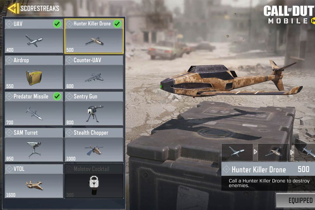 Kenali 18 Scorestreak COD Mobile | Esportsnesia.com